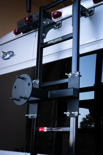 Promaster Rear Spare Tire Rack for Prime Designs Ladder - Juggernaut USA